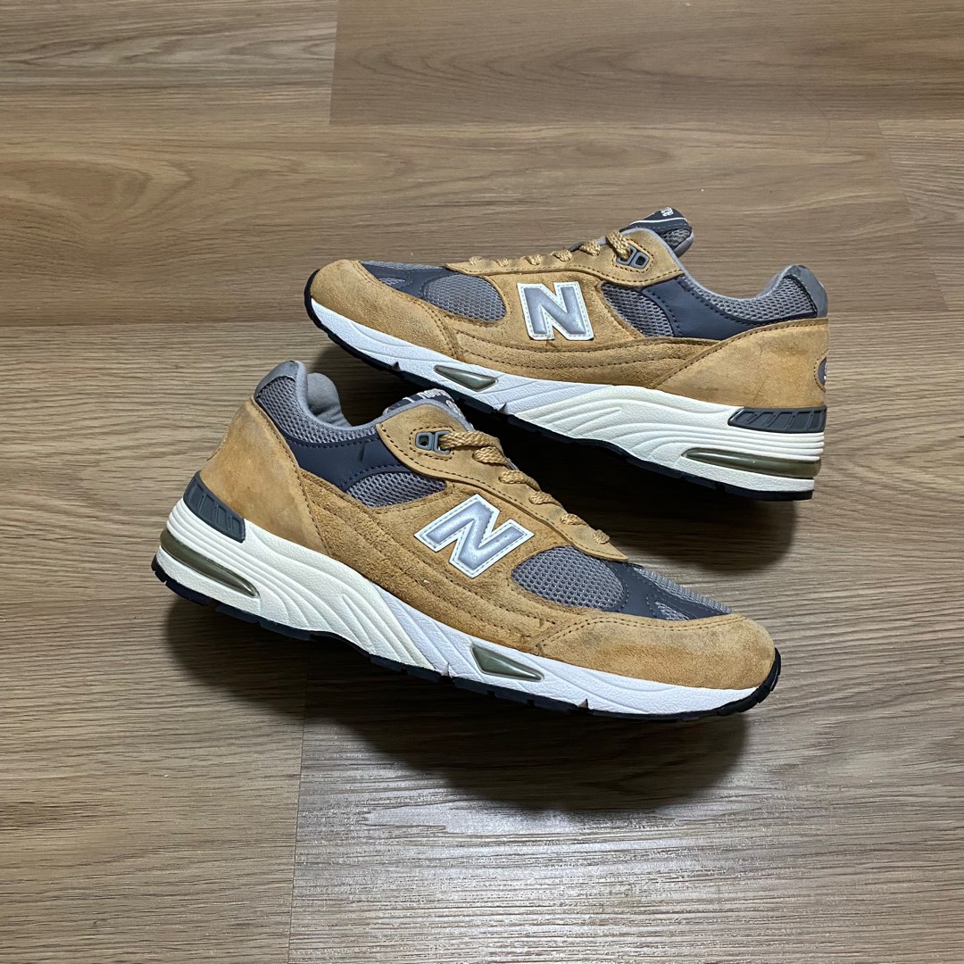 New balance 991 MiUK tan grey, Men's Fashion, Footwear, Sneakers on ...