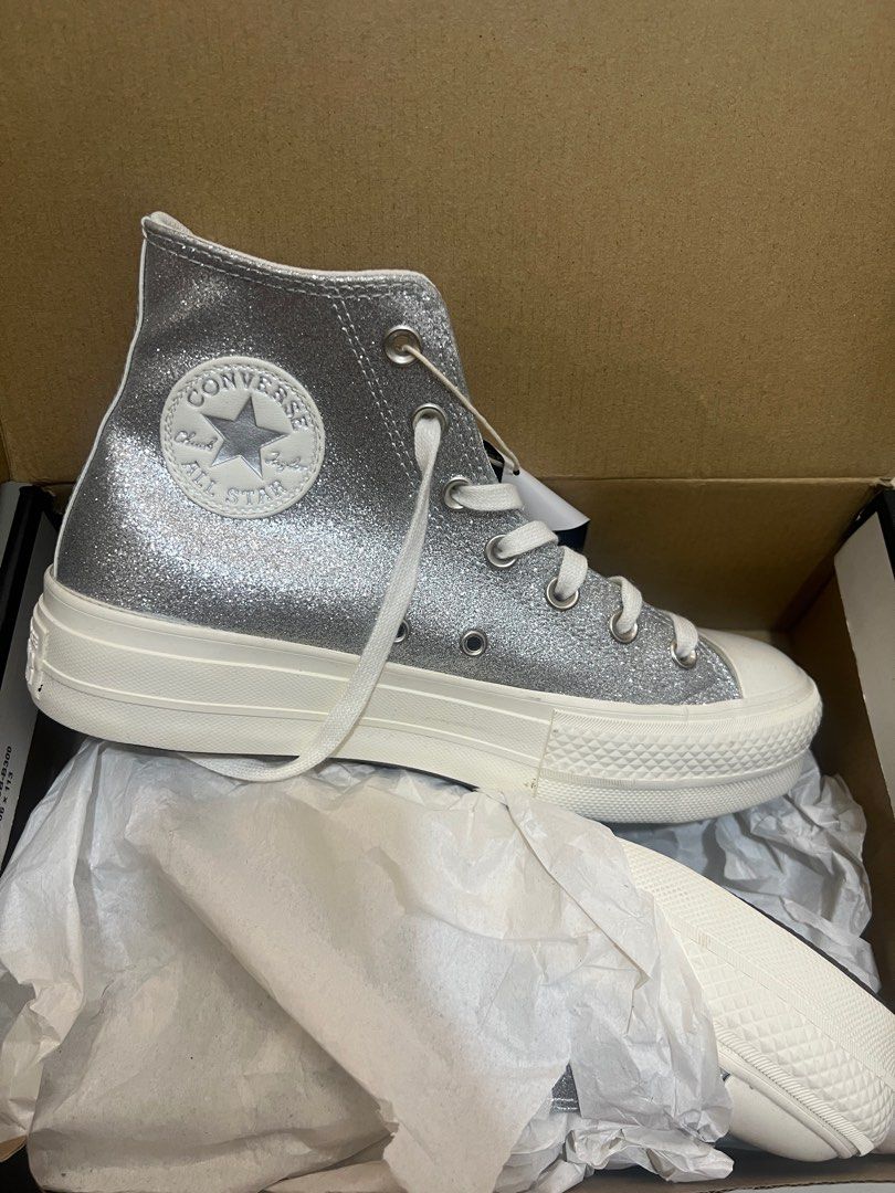 New silver converse store