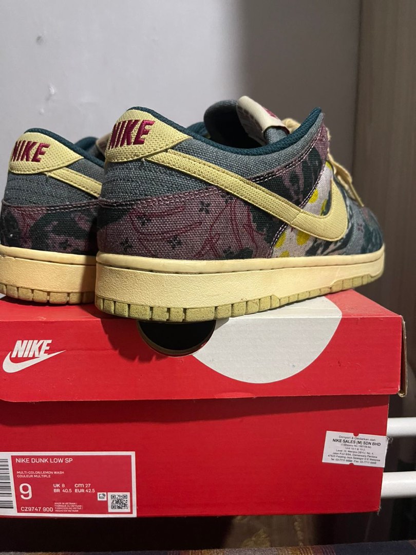 Nike dunk community garden, Men's Fashion, Footwear, Sneakers on Carousell
