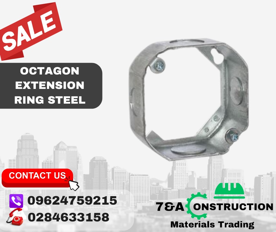 Octagon extension ring Steel, Commercial & Industrial, Construction ...