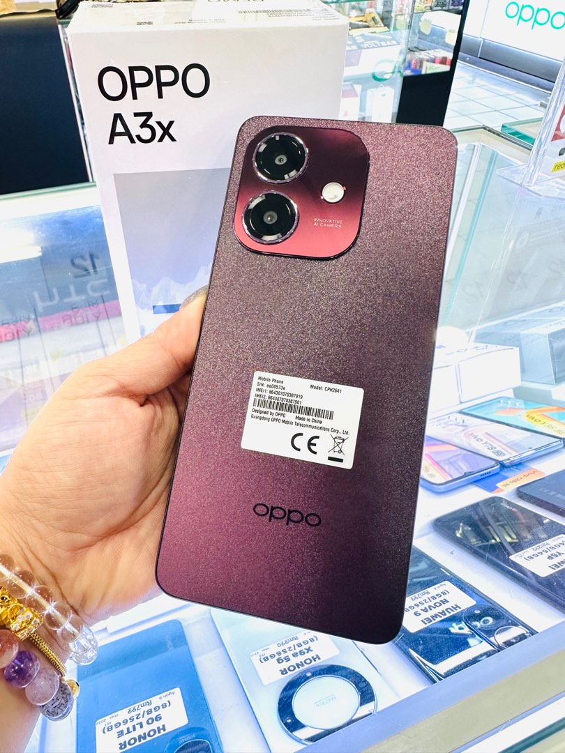 Oppo A3x Red 64GB, Mobile Phones & Gadgets, Mobile Phones, Android ...