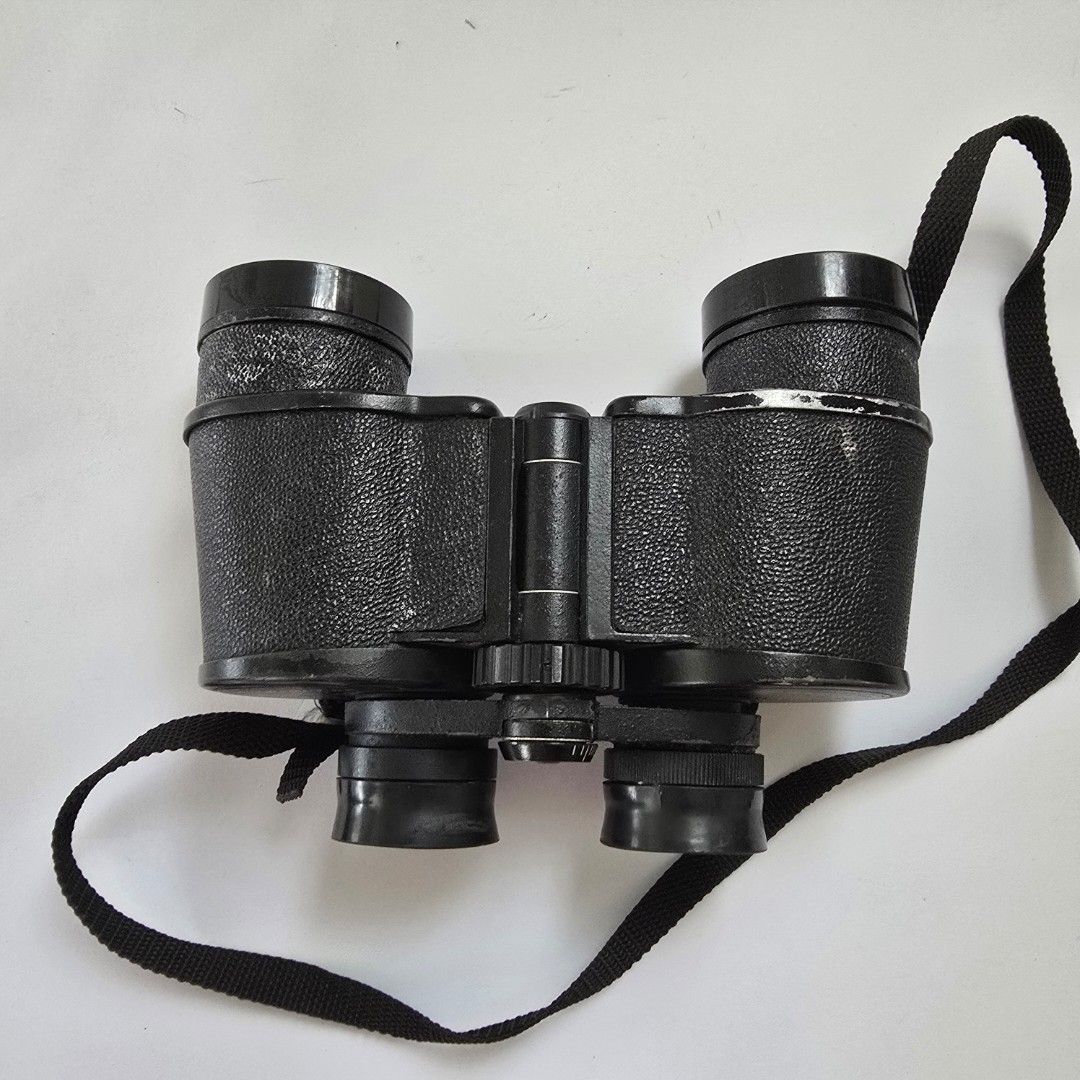 ORIGINAL Vintage Soviet Russian BIG Binoculars BPC 7x35 TENTO with case ...