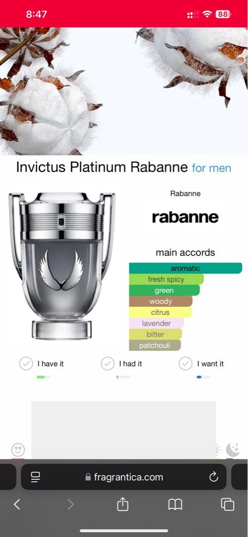 Paco Rabanne Invictus Platinum edp 100ml tester unit, Beauty & Personal ...