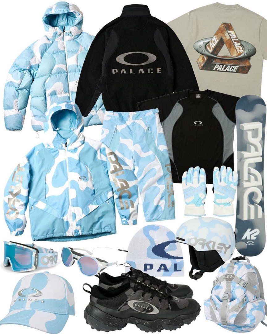 palace x Oakley, Men's Fashion, Activewear on Carousell