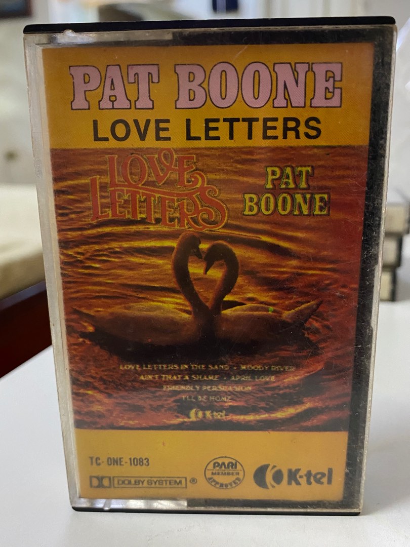 Pat Boone – Love Letters - Philippines Original Vocal Swing Pop Music ...
