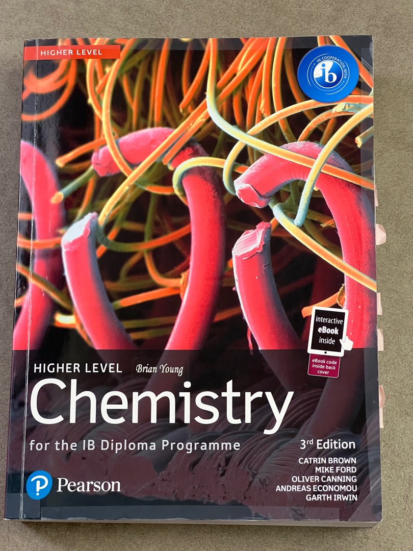 Pearson Chemistry HL Higher Level IB Diploma Programme 3rd Third Edition IB Diploma Programme ...