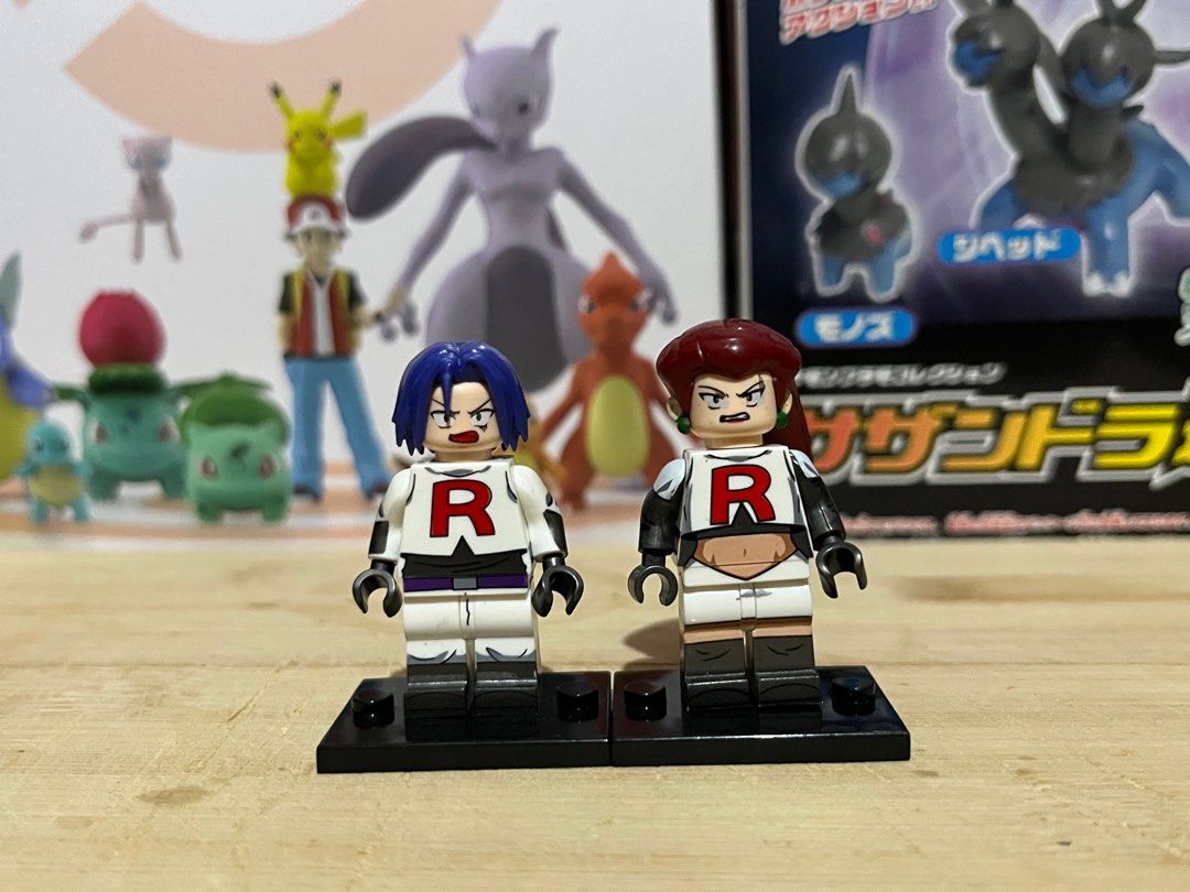 Pokemon team rocket figurep, Hobbies & Toys, Toys & Games on Carousell