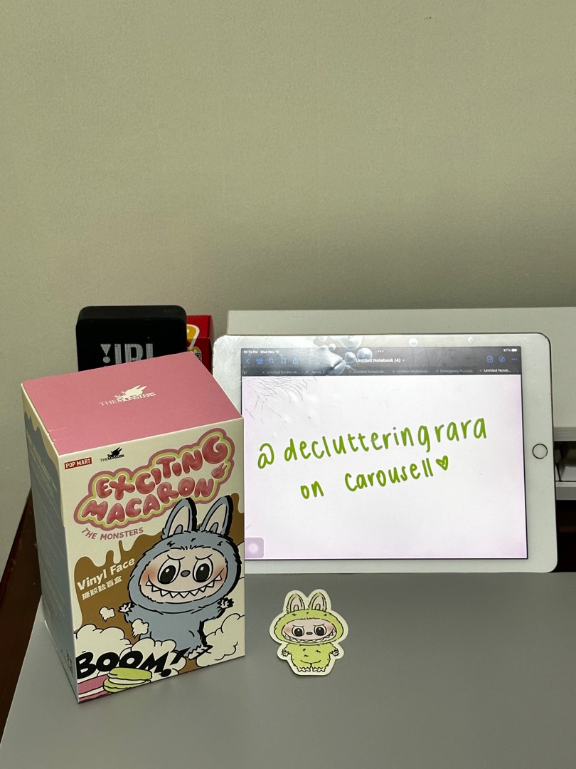 Pop Mart Labubu Exciting Macaron - V1, Hobbies & Toys, Toys & Games on ...