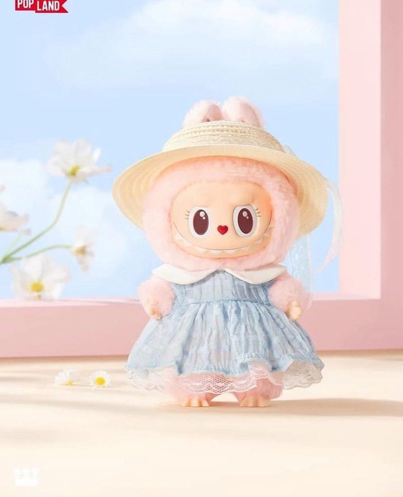 Pop Mart Labubu Mokoko The Blue Diamond 18cm Plush Bag Charms, Hobbies ...