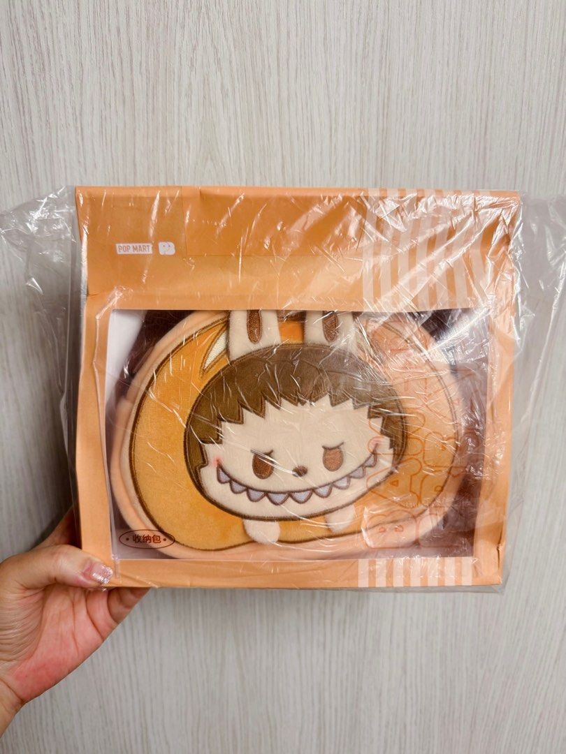 Popmart Baked Bread Labubu Pouch, Women's Fashion, Bags & Wallets ...