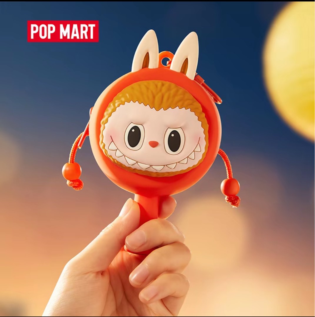 Popmart labubu Let's Have Fun Together Series-Rattle-drum Earphone Case ...