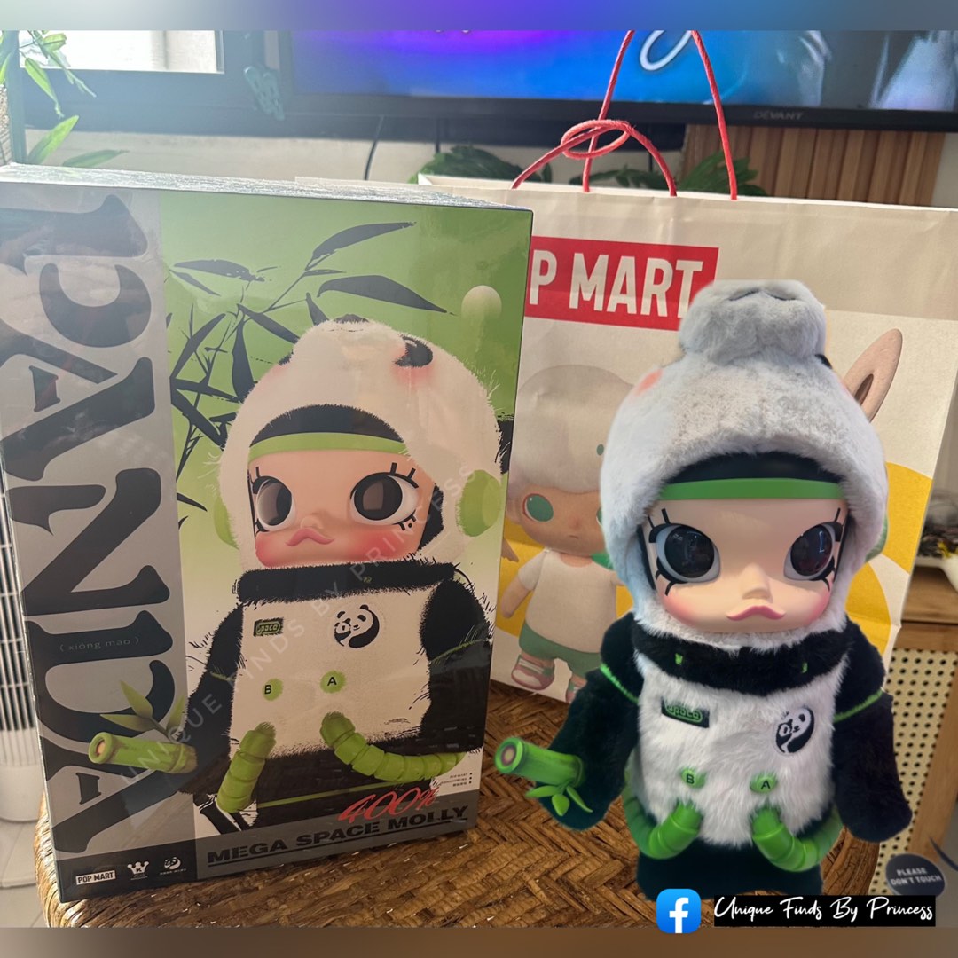 popmart mega space molly 400% panda from macau, Hobbies & Toys, Toys ...