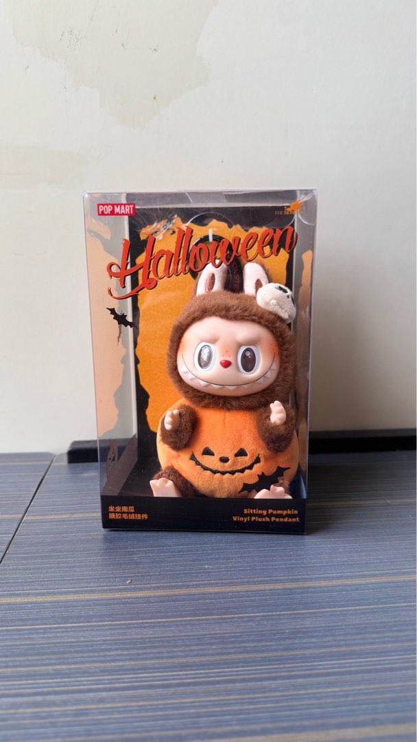 Popmart original labubu pumkin special edition, Toys & Collectibles ...