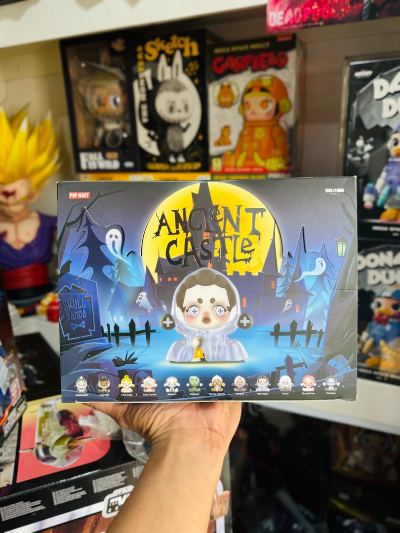 popmart skull panda ancient castle, Hobbies & Toys, Toys & Games on ...