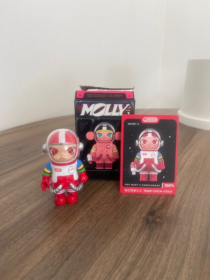 POPMART SPACE MOLLY SECRET COCA COLA, Hobbies & Toys, Toys & Games on ...