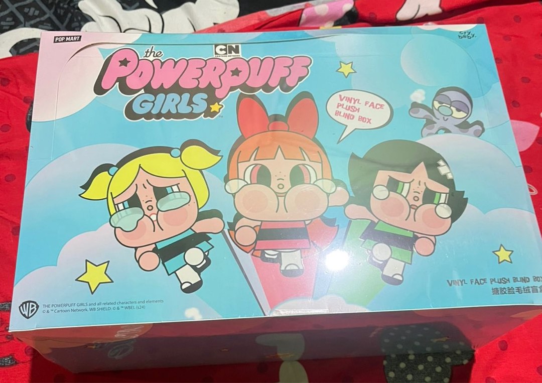 powerpuff girls x cry baby plush whole set blind box sealed (ppg x ...