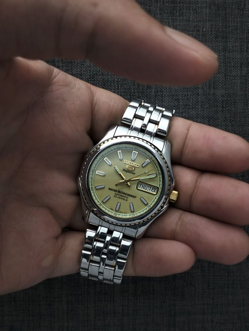 Rare and Collectible Seiko Superior Full Lume Dial with Chinese ...