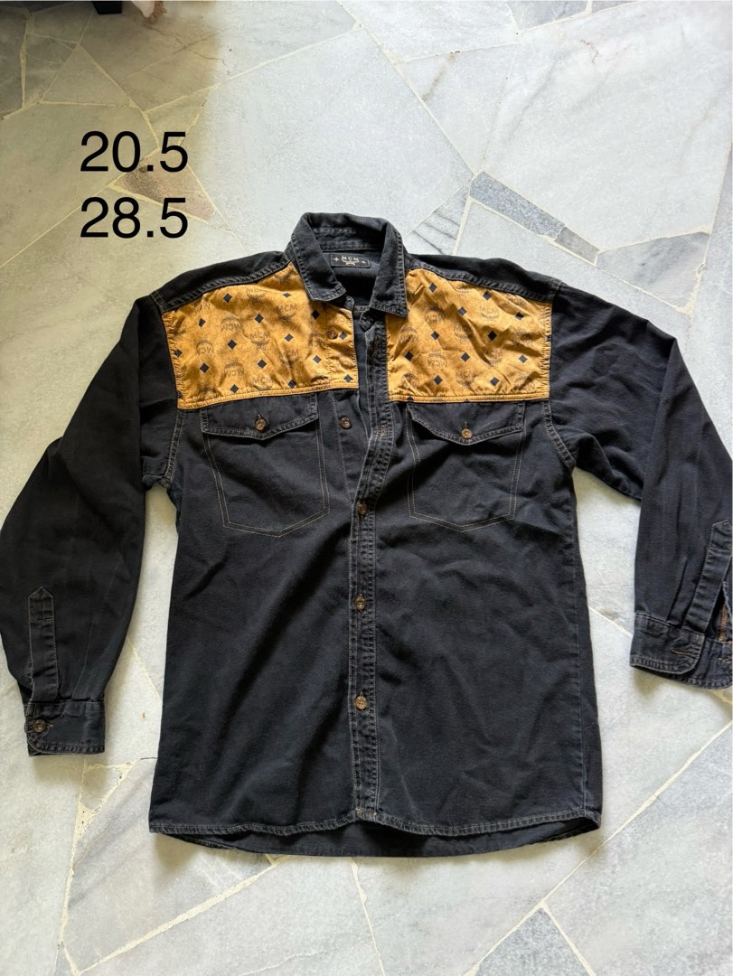 RARE vintage MCM button ups made in Italy, Men's Fashion, Coats ...