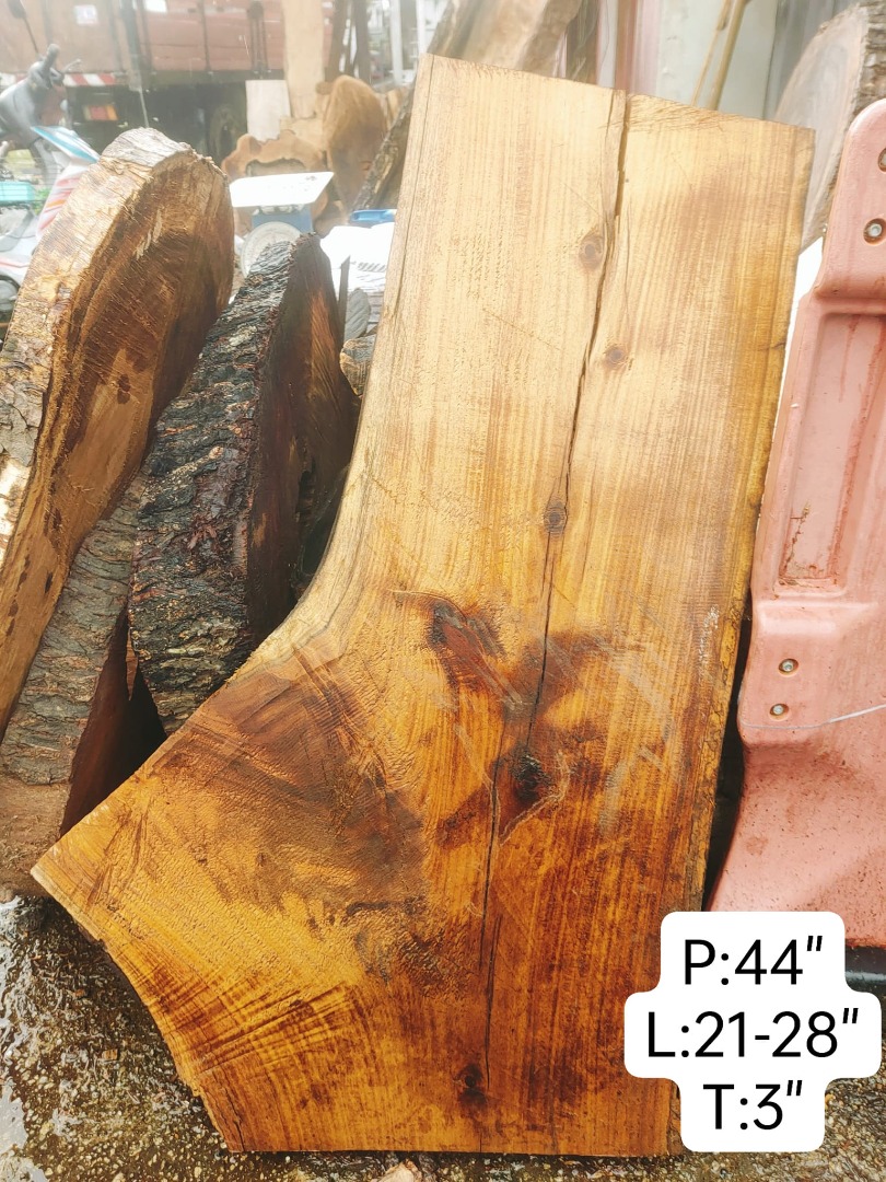 RAW SOLID WOOD, Furniture & Home Living, Furniture, Tables & Sets on ...