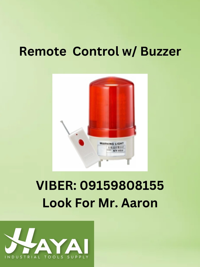 Remote Control with Buzzer, Commercial & Industrial, Construction Tools ...