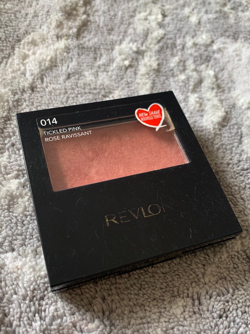 Revlon Powder Blush, Shimmer Finish, 014 Tickled Pink, 0.17 oz like new ...