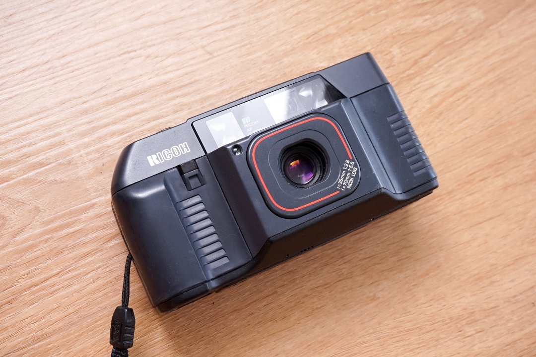 Ricoh TF-500D Point & Shoot film camera, Photography, Cameras on Carousell