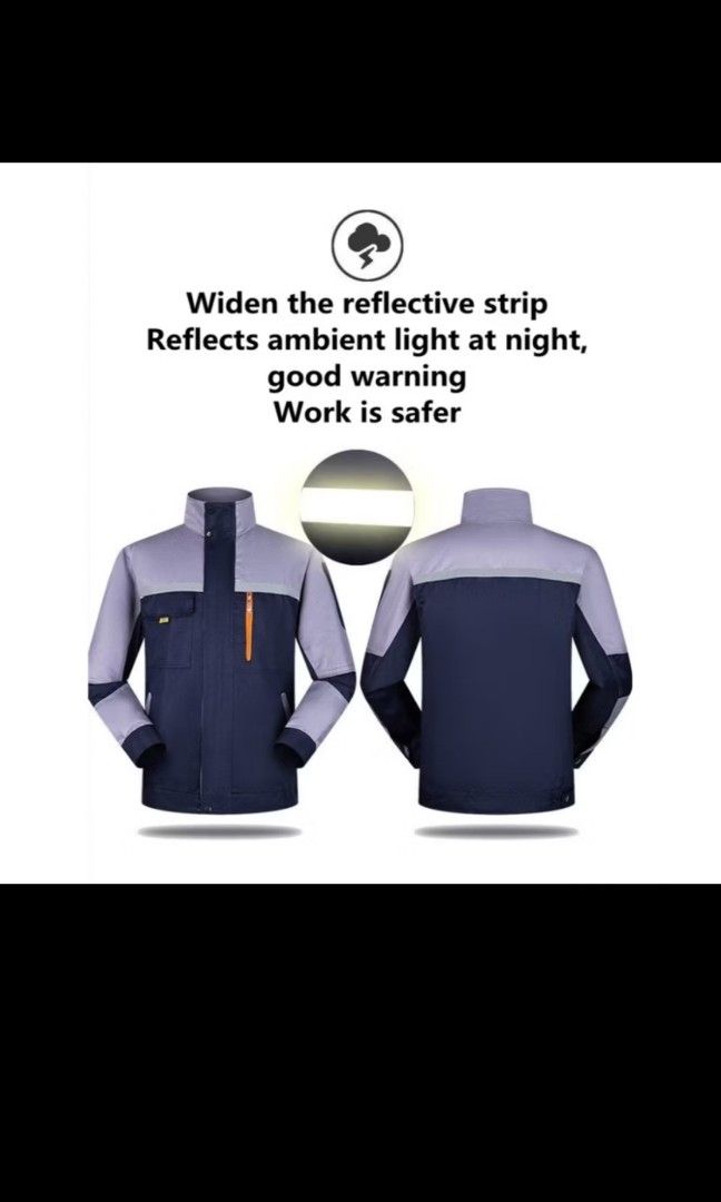 Safety Jacket, Work Clothes, Construction clothes, Labor Jacket, Men's ...