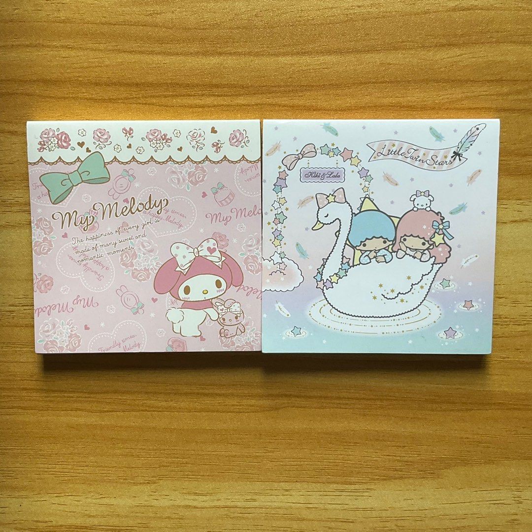 Sanrio My Melody/Little Twin Star Memo Pad, Hobbies & Toys, Stationary ...