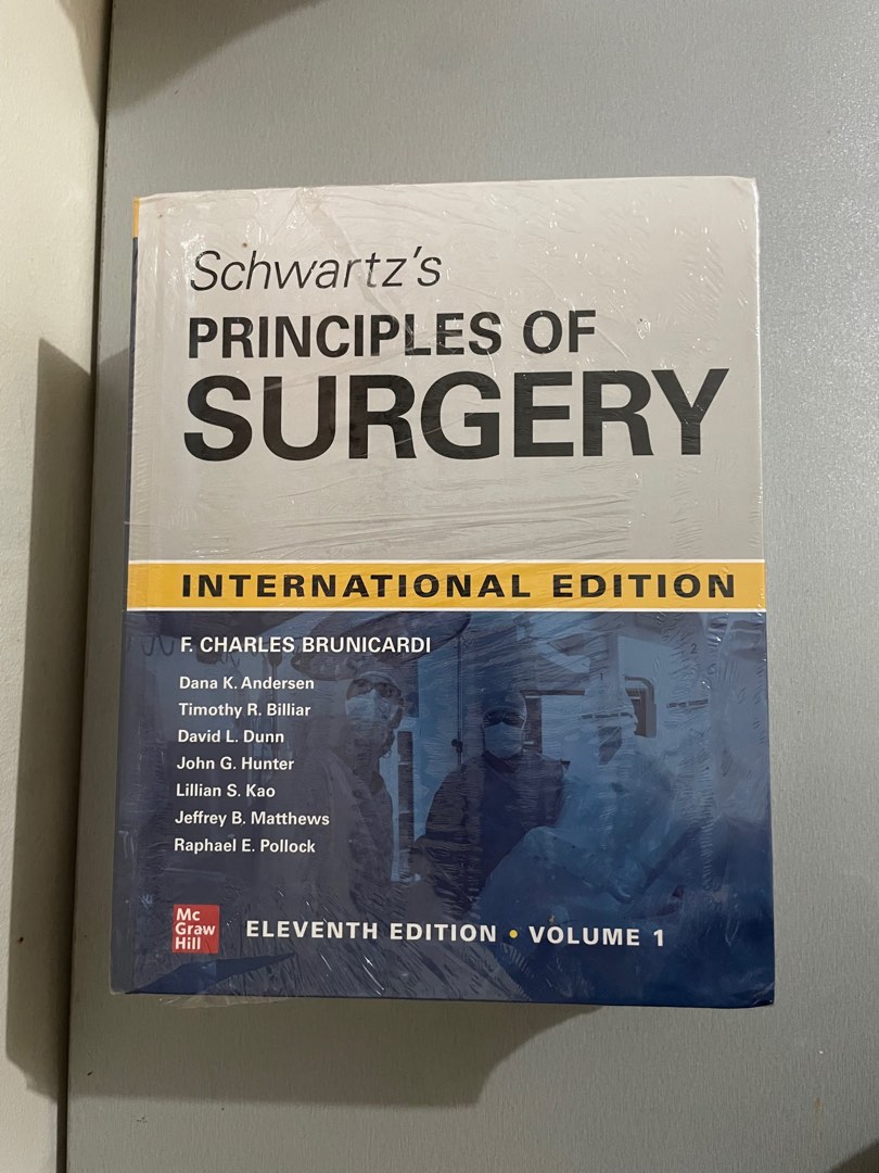 Schwartz's Principles of Surgery (Two-Volume Set), International ...
