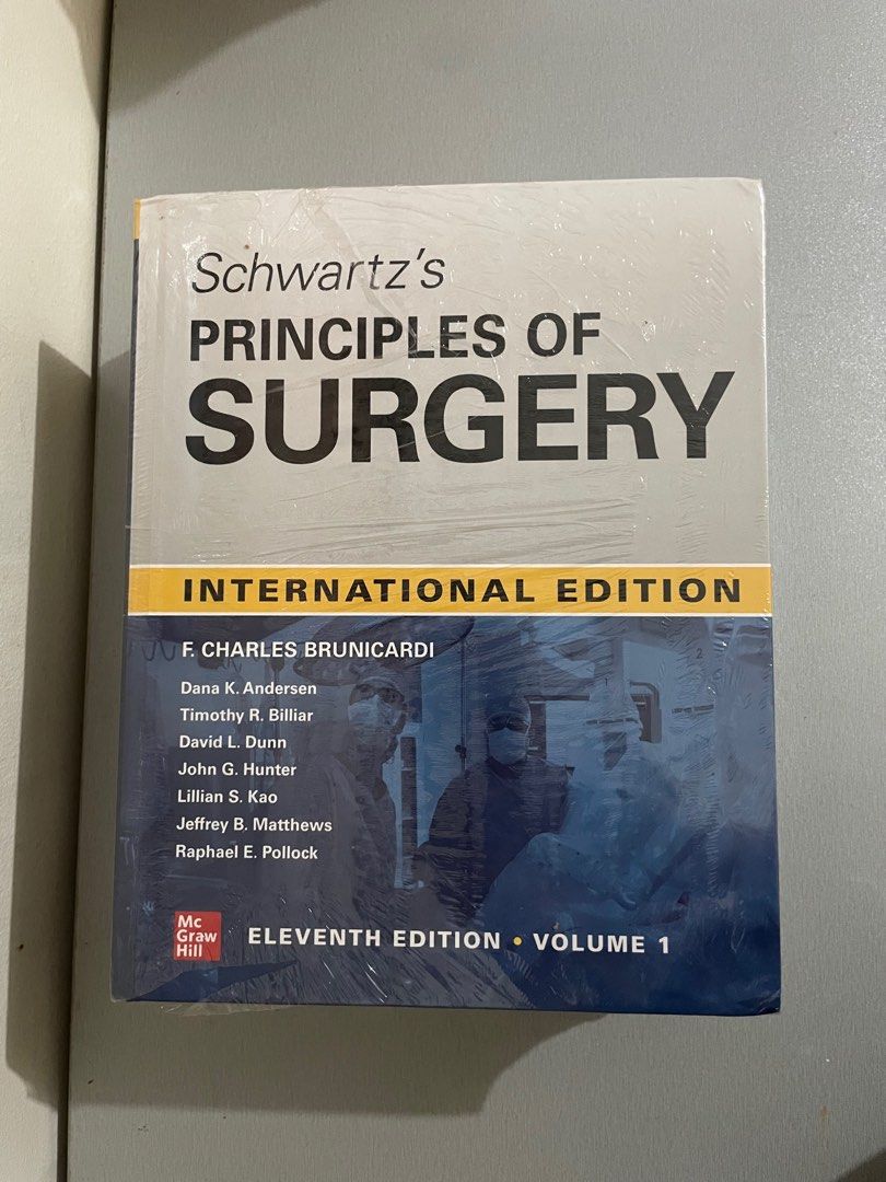 Schwartz's Principles of Surgery (Two-Volume Set), International Edition, 11th Edition, Hobbies ...