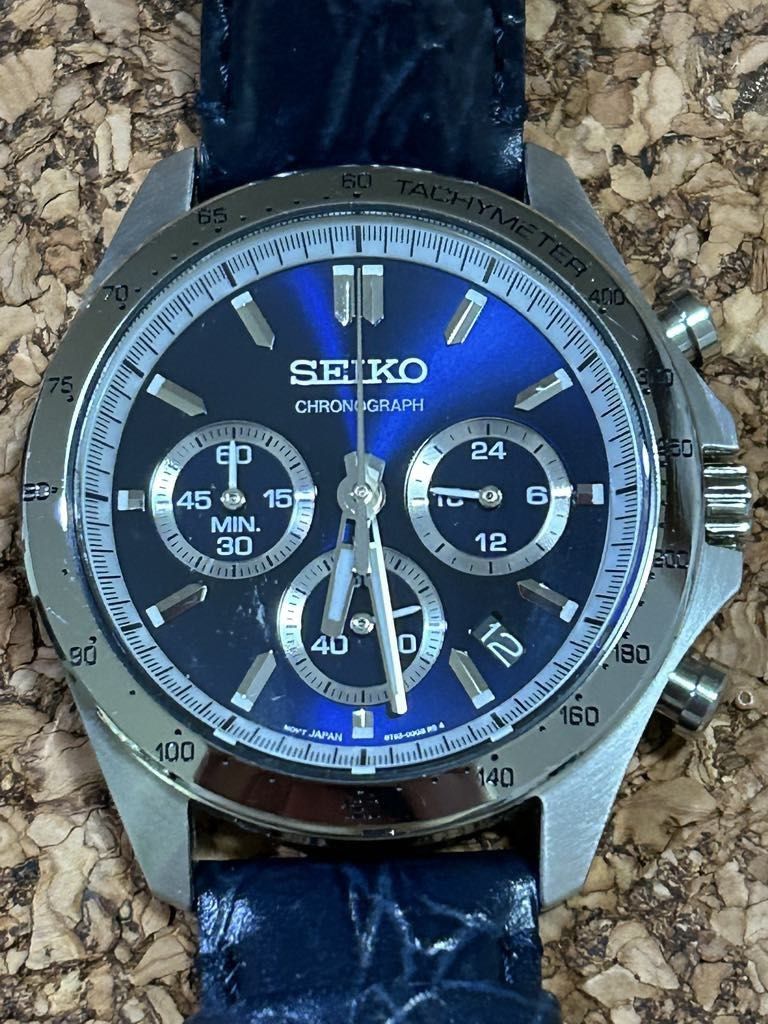 Seiko JDM SBTR019 Chronograph, Men's Fashion, Watches & Accessories ...