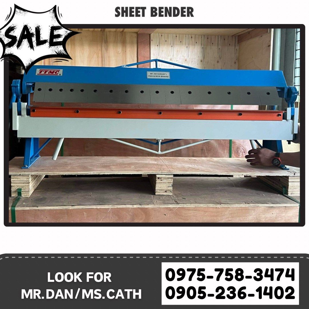 Sheet Bender, Commercial & Industrial, Construction Tools & Equipment ...
