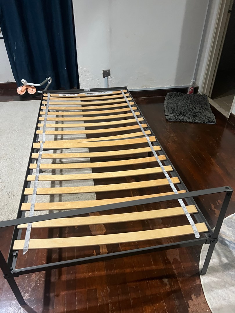 Single bed rack and tilam, Furniture & Home Living, Furniture, Bed ...