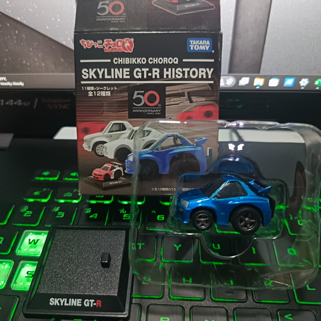 Skyline GTR History (Blue), Hobbies & Toys, Toys & Games on Carousell
