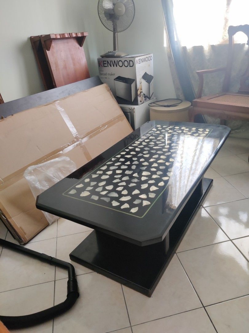 Solid Wood Good Quality Coffee Table - Maja Kopi Kayu Padu, Furniture ...