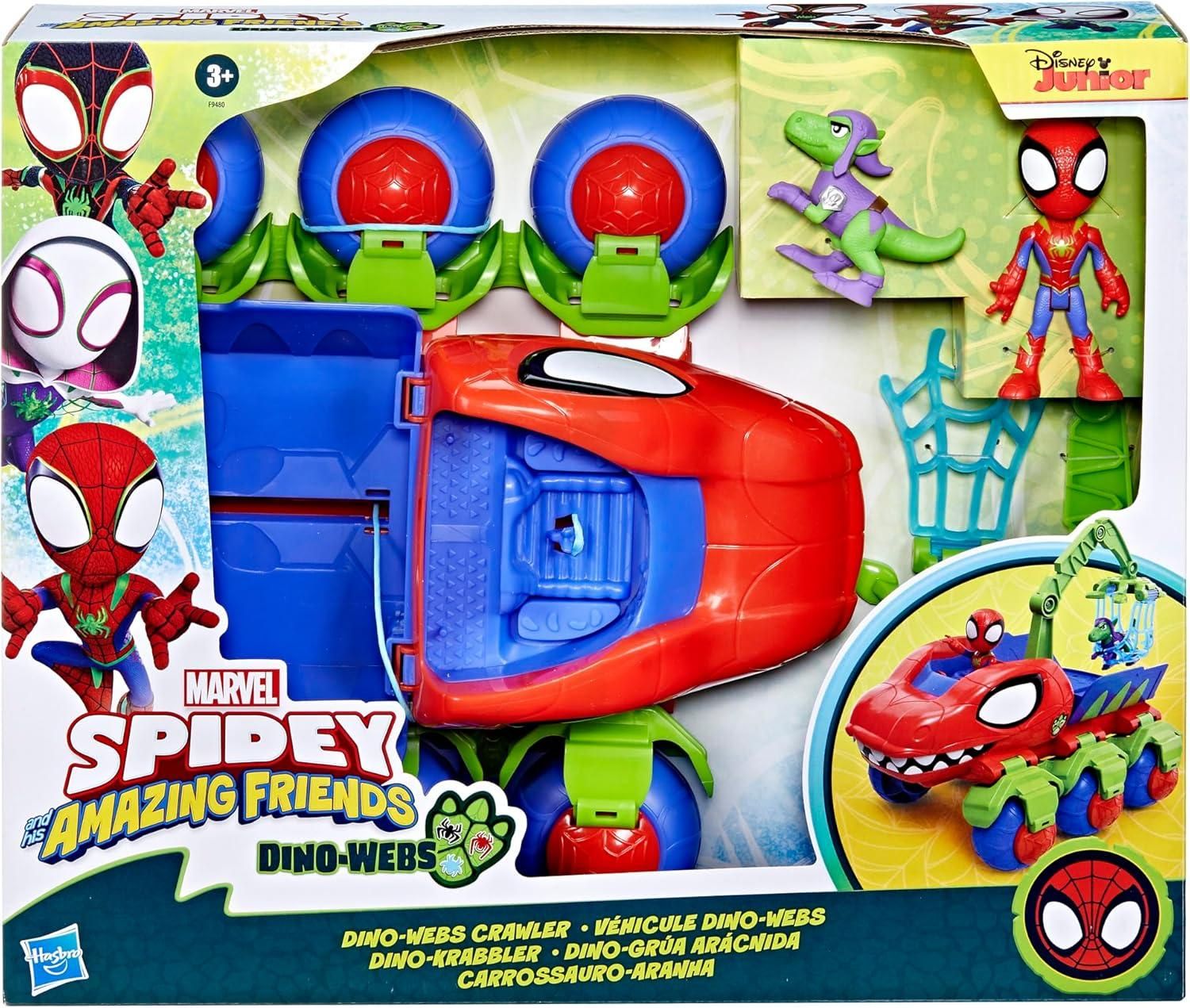 Spidey and his Amazing Friends SAF DINOWEBS CRAWLER, Hobbies & Toys ...
