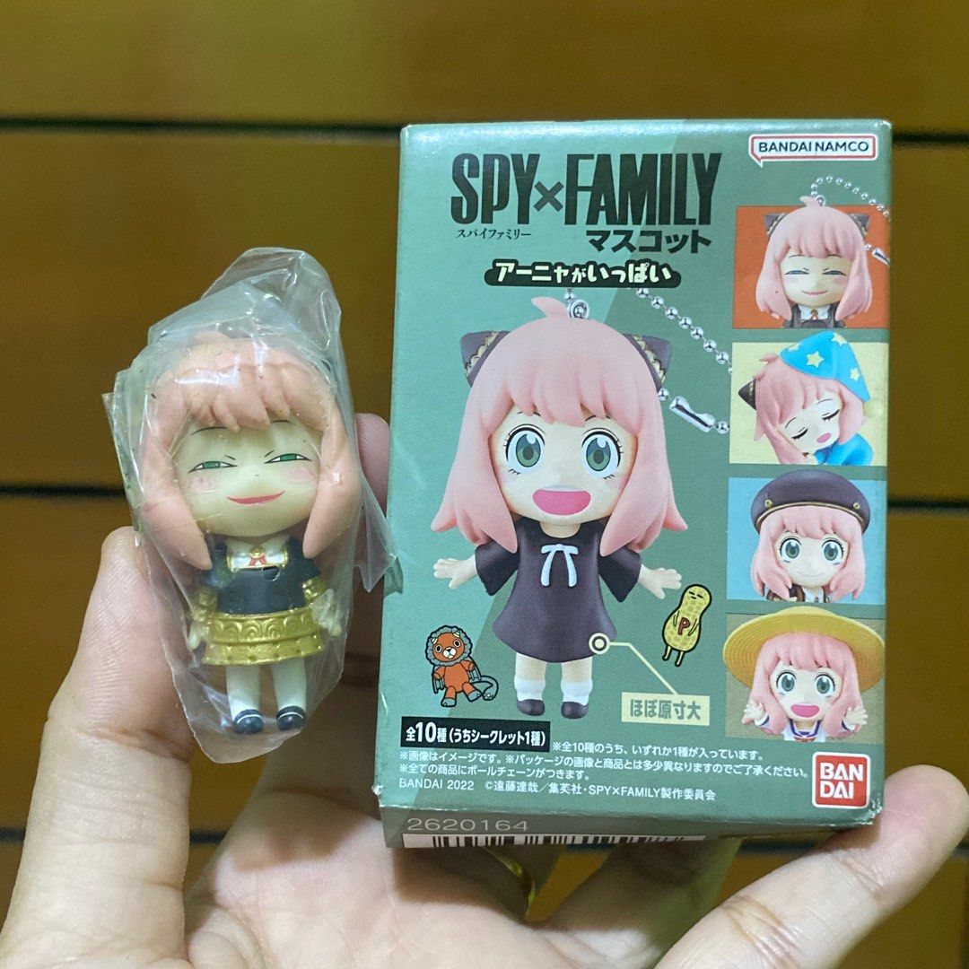 Spy x Family Anya Forger "HEH" Face Charm Keychain Figure Blind Box ...