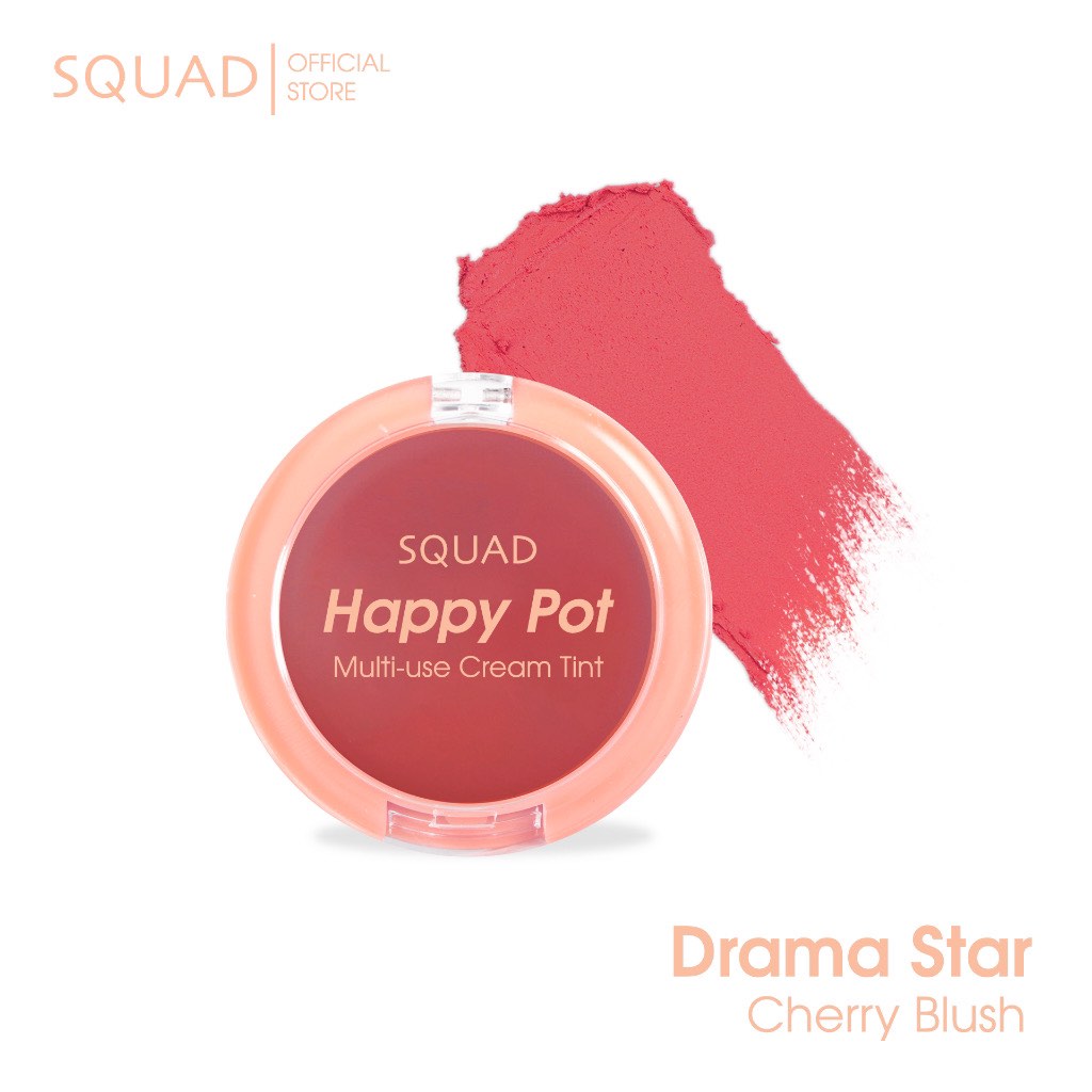 Squad Cosmetics Happy Pot in Drama Star BRAND NEW, Beauty & Personal Care, Face, Makeup on Carousell