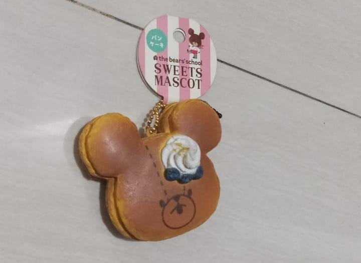 Squishy Sweet Mascot The Bear School Pancake Preloved, Toys ...