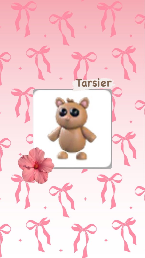 Tarsier Adopt Me, Video Gaming, Video Games, Others on Carousell