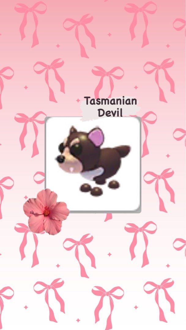 Tasmanian Devil Adopt Me, Video Gaming, Video Games, Others on Carousell