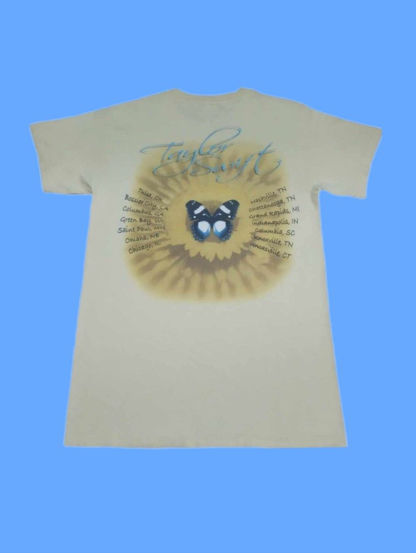 Taylor Swift Debut Era Fearless VI Tour Tee, Women's Fashion, Tops ...