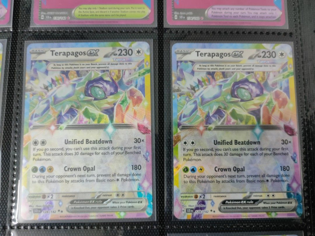 Terapagos EX - Stellar Crown, Hobbies & Toys, Toys & Games on Carousell