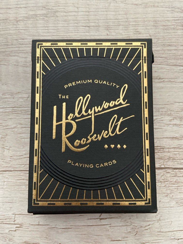 Theory 11 Hollywood Roosevelt Premium Playing Cards, Hobbies & Toys ...