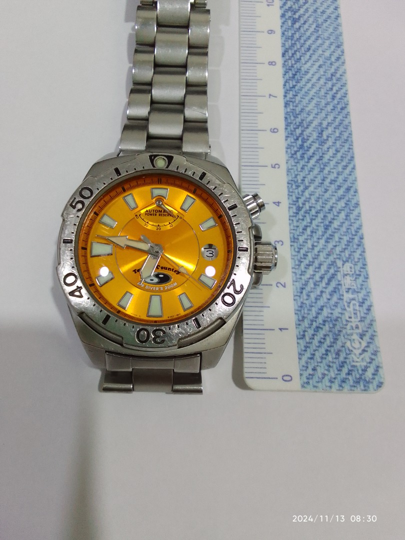 Town & Country Automatic Watch with Power Reserve Indicator, Men's ...