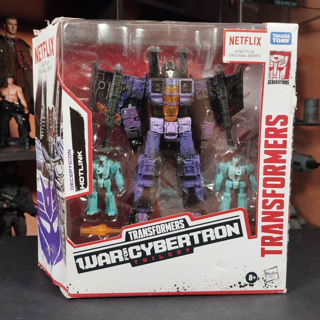 Transformers Netflix WFC Trilogy Hotlink, Hobbies & Toys, Toys & Games ...