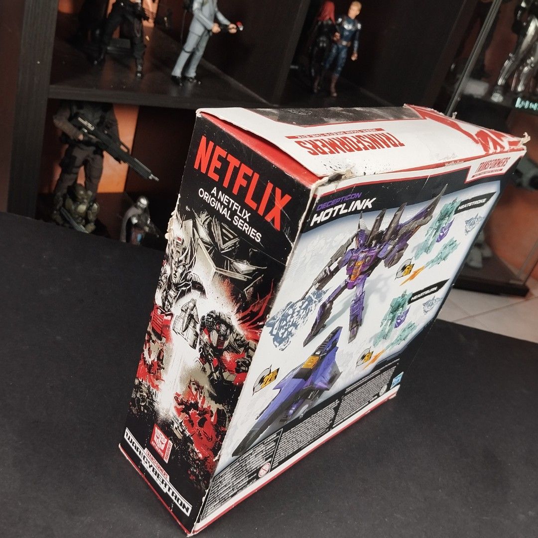 Transformers Netflix WFC Trilogy Hotlink, Hobbies & Toys, Toys & Games on Carousell