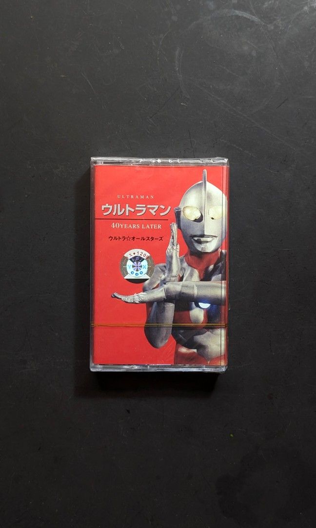 Ultraman Soundtrack /OST 40Years Later (Kaset/Cassette), Hobbies & Toys ...
