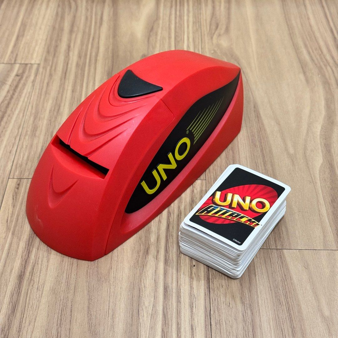 Uno Attack Set (Device + Cards), Hobbies & Toys, Toys & Games on Carousell