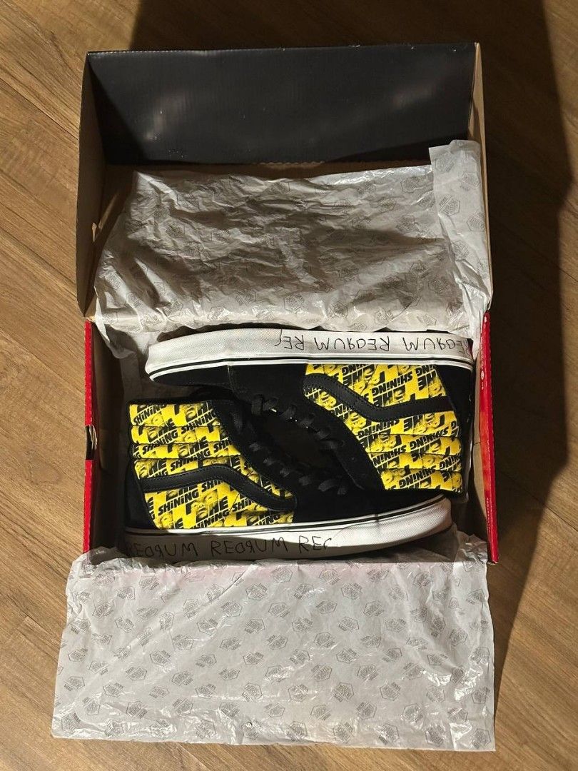 VANS SK-8Hi X The Shining, Men's Fashion, Footwear, Sneakers on Carousell